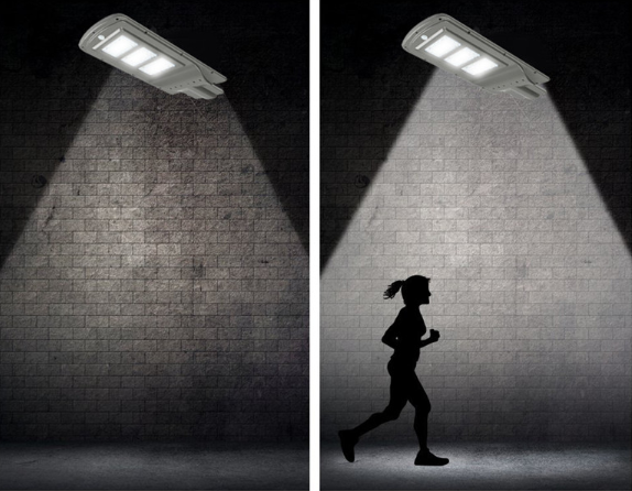 Cumpara Corp de iluminat stradal LED SOLAR cu senz 60W 6500K AS--530